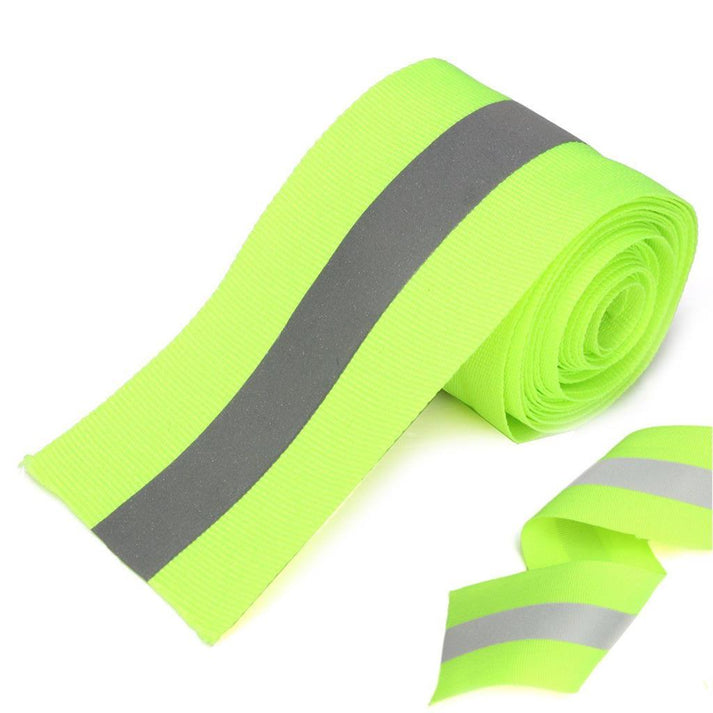 Sew on High Visibility Hi Vis Retro Reflective Fabric Tape – Just In Trend